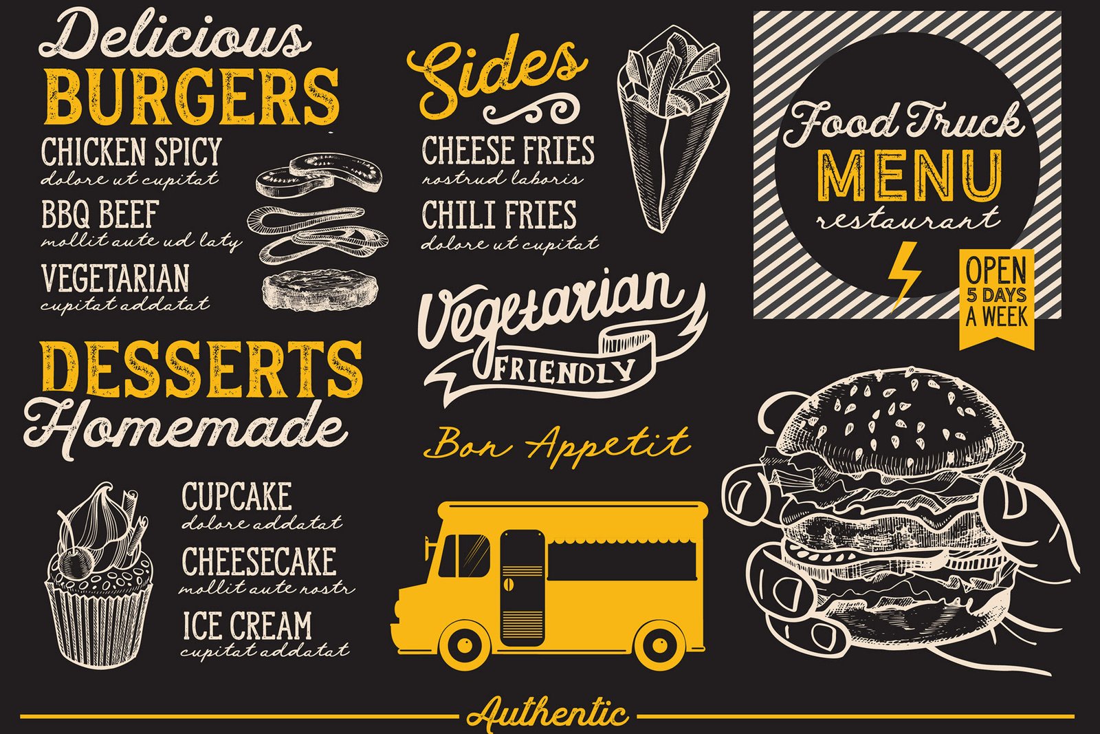 Popular Food Truck Menus & Tips on How to Create a Great Food Truck ...